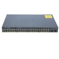China 2960X series 48 Port Gigabit Ethernet + 2 x 10G SFP LAN Lite POE Switch WS-C2960X-48LPD-L for sale