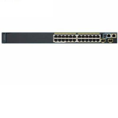 China Cisco Catalyst Network Switch 2960X-24PS-L LAN Base Stackable Switch with Full PoE+ Power for sale