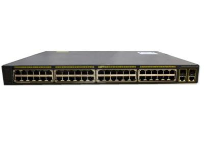 China Cisco Catalyst 2960 Plus 48 Port Ethernet Network POE Switch WS-C2960+48PST-L 2 1000Base-T +2 SFP LAN Base for sale