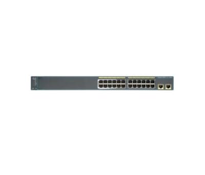 China Cisco Catalyst C2960 series 24 x 10/100 Port Network Switch WS-C2960-24TT-L with 2 fixed Ethernet 10/100/1000 uplink ports for sale