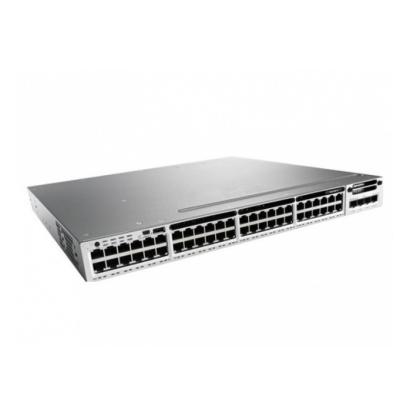 China WS-C3850-48T-E Cisco Network Switch 48 Gigabit Ports IP Services and Industry Best-In-Class Power Management for sale