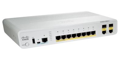 China Cisco Catalyst WS-C2960C-8PC-L 8-Port 10/100 PoE Switch with 370W Power Budget and 16Gbps Capacity for sale