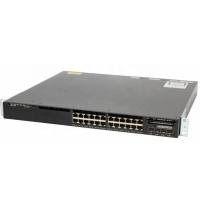 China Cisco C3650 Series Ethernet Switch 24 Port PoE Gigabit Enterprise Switch WS-C3650-24PS-S for sale
