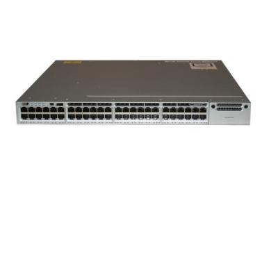 China Cisco Catalyst 3850 48-Port Gigabit PoE+ Switch WS-C3850-48P-E | 176Gbps Capacity 435W PoE Power for sale