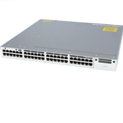 China Cisco Catalyst 3850 Series 48-Port PoE+ Network Switch with 176Gbps Capacity and 435W Power for sale