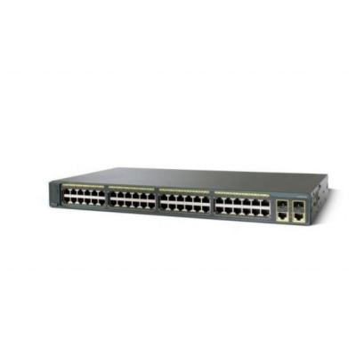 China Cisco Network Switch 2960L series 48 ports 10/100/1000 Mbps Ethernet PoE 4x1G switch WS-C2960L-48PS-LL for sale