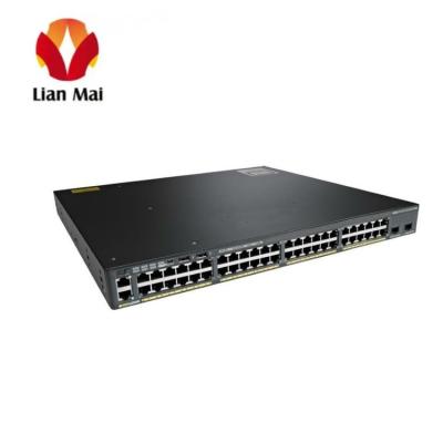 China C3650 series 48 port Ethernet POE network IP Base switch WS-C3650-48PD-S for sale