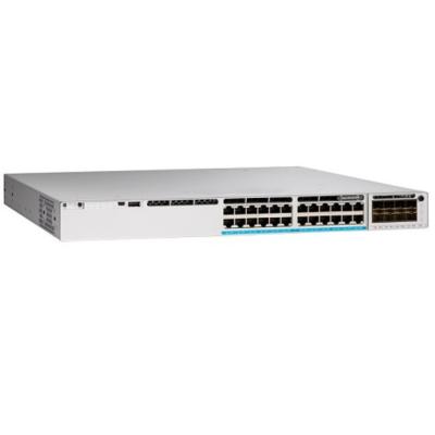 China Cisco Catalyst 9300 Series C9300-24S-A 24-Port SFP Network Switch with 208Gbps Capacity and 715W Power Supply for sale
