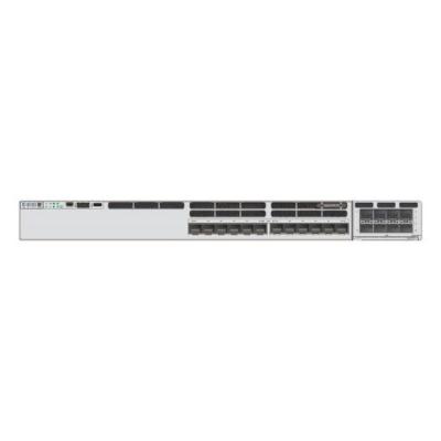 China Cisco C9300X-12Y-A 12-Port 25G/10G/1G SFP28 Switch with 208Gbps Capacity and 715W Power Supply for sale