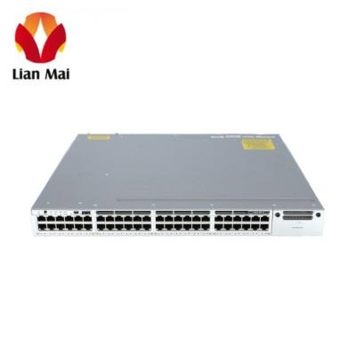 China Cisco C3850 series 48X10/100/1000Mbps IP Ports Gigabit Ethernet switch WS-C3850-48T-E for sale