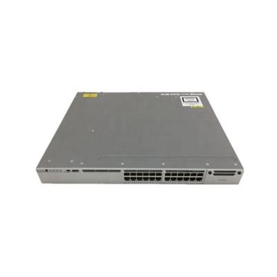 China Original Cisco Network Switch 24Ports PoE Gigabit Ethernet Switch C3850 Series WS-C3850-24T-S for sale