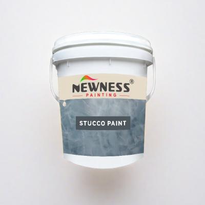 China Colorful Washable Exterior Wall Stucco Acrylic Paint for Building Coating Supply 20kg for sale