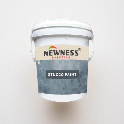 China Italy Style Acrylic Vinyl Decorative Stucco Wall Paint 20kg Waterproof Interior Exterior Coating for sale