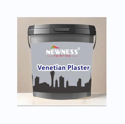 China Building Coating MF Tio2 High Adhesion Flexibility Cement-based Micro Cement Black and White Venetian Plaster for sale