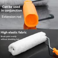 China Custom Flower Wall Decoration Soft Rubber Wall Pattern Design Paint Roller Brush for sale