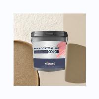 China Acrylic Micro Crystal Interior Wall Paint for Fast Drying Building Decorative Spray for sale