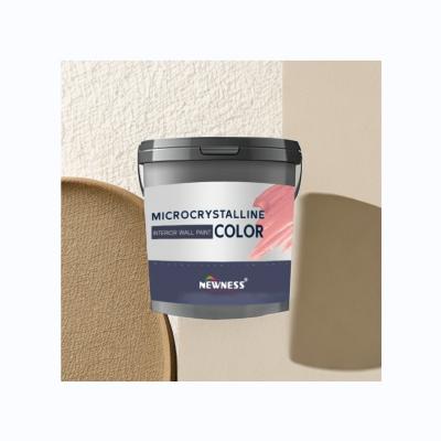 China Acrylic Micro Crystal Interior Wall Paint for Fast Drying Building Decorative Spray for sale
