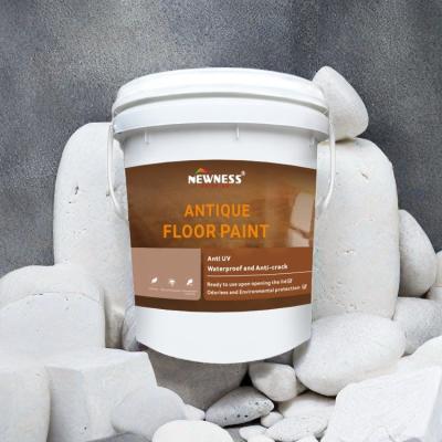 China Self-Leveling Epoxy Floor Coating Waterproof Acrylic Paint for Garage Floors 20kg for sale