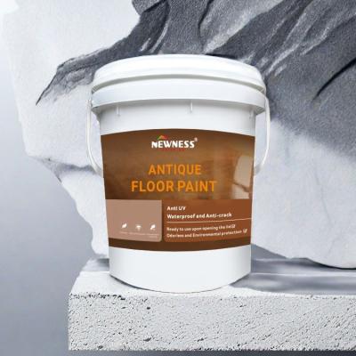 China Waterproof Anti-Skid Acrylic Polyurethane Epoxy Floor Paint 20KG Bucket for Concrete for sale