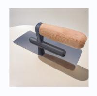 China Stainless Steel Rubber Handle Trowel 280mm for Plastering Bricklaying Finishing for sale