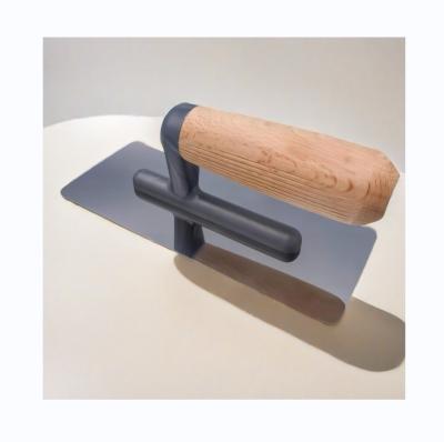 China Stainless Steel Rubber Handle Trowel 280mm for Plastering Bricklaying Finishing for sale