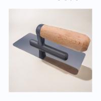 China 200mm Stainless Steel Plastering Trowel with Wooden Handle for Smooth Finishing for sale