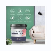 China Advanced Production Technology Multi Color Gold Metallic Wall Paint with Acrylic for sale