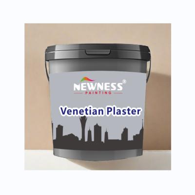China 25035-69-2 Neon Pink Wall Paint Water Resistant Venetian Plaster for Batch Application for sale