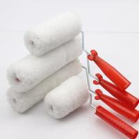 China Plastic PP Handle 4 inch Mini Roller Paint Roller for Professional Wall Painting Tools for sale