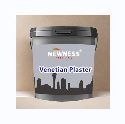 China Customizable 201-177-9 Odorless Interior Silk Venetian Plaster Polished Coating Paint for sale