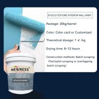 China EINECS 201-177-9 Powder Stucco Paint Damp Proof Textured Venetian Plaster 25kg for sale