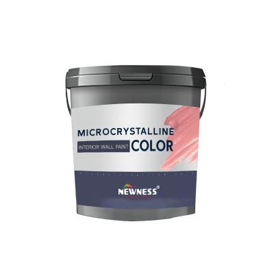 China Low VOC Function Micro Crystal Interior Wall Paint from Direct Supply with Gloss for sale