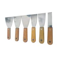China Polishing Blades Putty Scrapers Knife with Plastic Handle Customized Support OEM Logo for sale