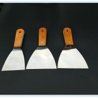 China Polishing Blades Putty Scrapers Knife with Plastic Handle Customized Support OEM Logo for sale