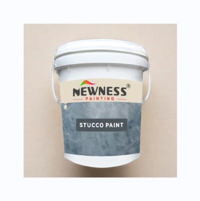 China TiO2 MF Gray Wall Paint Stucco Veneziano Decorative Paint French A+ Certificate 5L for sale