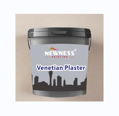 China Eco White Venetian Plaster Decorative Wall Coating 5L French A+ Certified Scraping Tool for sale