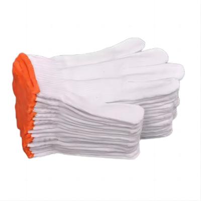 China 10 Gauge Knitted White Cotton Latex Rubber Gloves for Hand Protection OEM Supported for sale