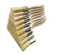 China OEM Dual Colored Synthetic Filament Wall Paint Roller Brush Set of 6 Oil Paint Brushes for sale