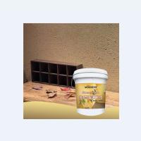China Color Chart Straw Mud Paint for Hotel Interior and Exterior Walls 20kg for sale