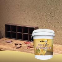 China Water-based Art Straw Mud Eco-friendly Moisture-proof Paint for Hotel Music Homestay Style 5L for sale