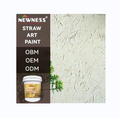 China Acrylic Water Based Straw Mud Coating 18L Eco Friendly Building Paint for Country Style Interior Wall for sale