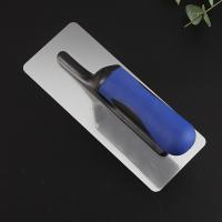 China Plastic Handle Stainless Steel Blade Drywall Smoothing Tool for Plaster Scraping for sale
