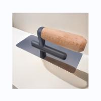 China 0.7mm Thick Rounded Stucco Smoothing Trowel for Even Plastering Results for sale