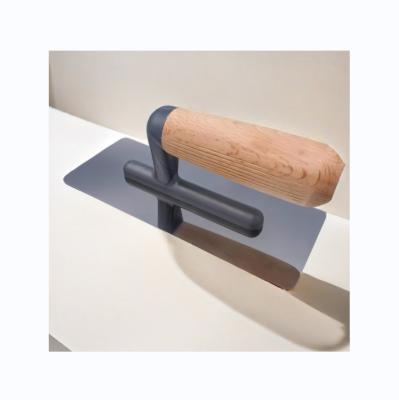 China 0.7mm Thick Rounded Stucco Smoothing Trowel for Even Plastering Results for sale