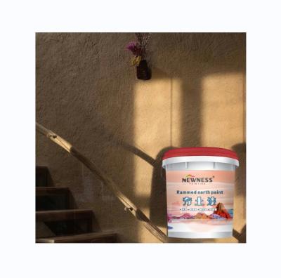 China Natural Clay Home Paint for Exterior and Interior Walls 210° Building Coating for sale