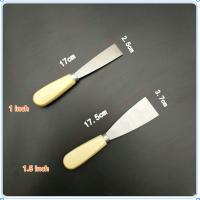 China Stainless Steel Blade Wood Handle Scraper Putty Knife for Custom Logo Personalization for sale