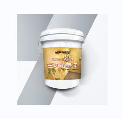 China Base on Color Chart Straw Mud Effect Rammed Earth Paint Wall Effect for Moisture-Proof for sale