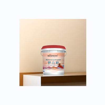 China Straw Mud Effect Rammed Earth Paint Tio2 MF Batch Knife Application 20kg Coating for sale