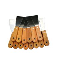 China Customizable Logo Drywall Smoothing Spatula Skimming Blades Set 0.7mm Blade Thickness for sale