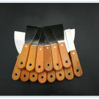 China Custom Logo Putty Scraper Wall Coating Tool 3 Inch Skimming Blade with Medium Extension Handle for sale